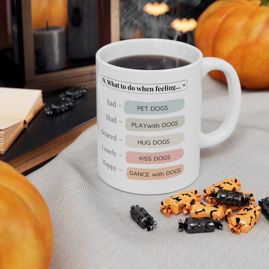 Pawsitively Comforting Ceramic Mug 11oz – Everyday Feels